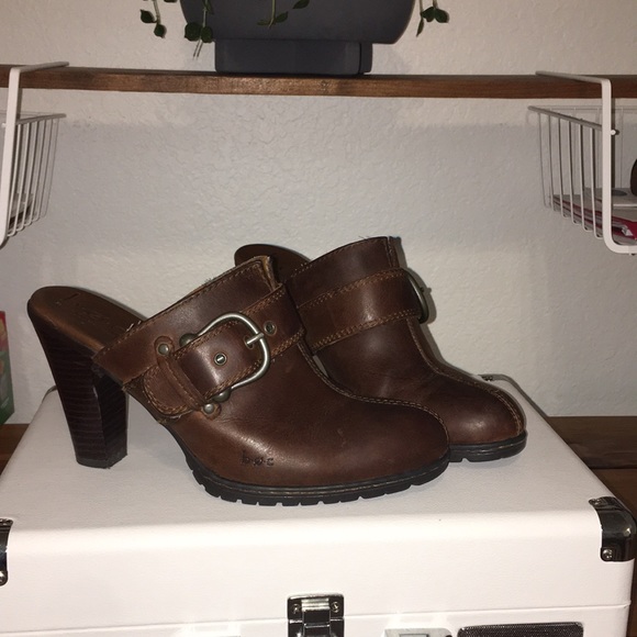 Born | Shoes | Newly Conditioned Leather Boc Clog Mules | Poshmark